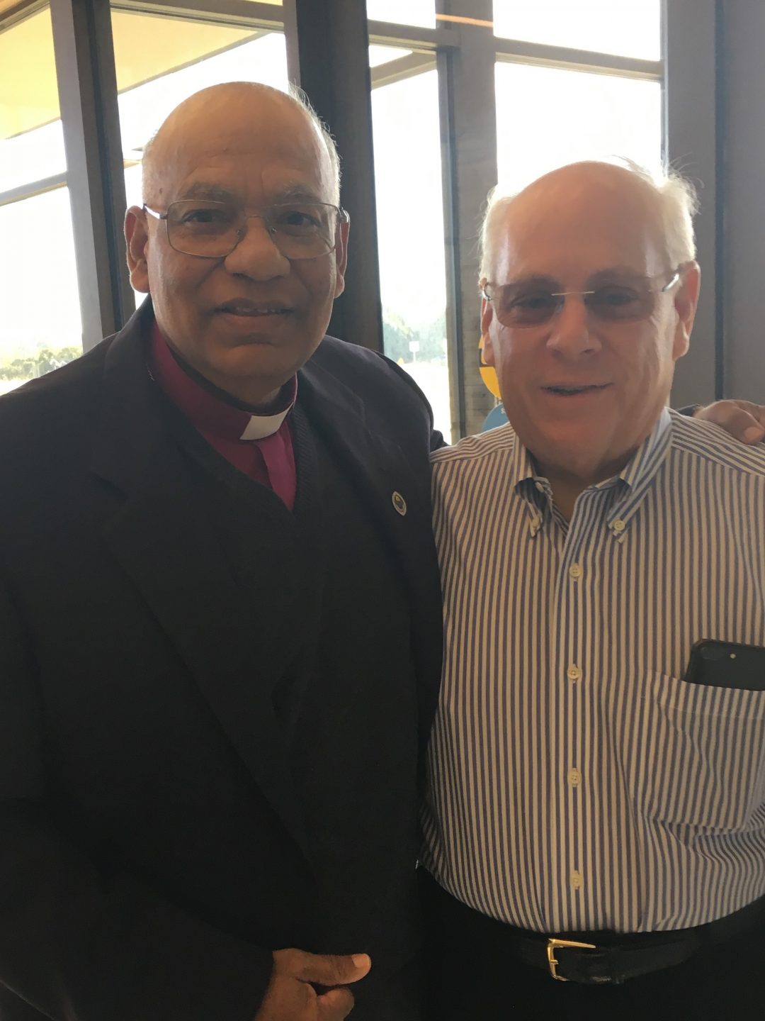 Bishop Marray and Rabbi Hyman - Diocese of Easton
